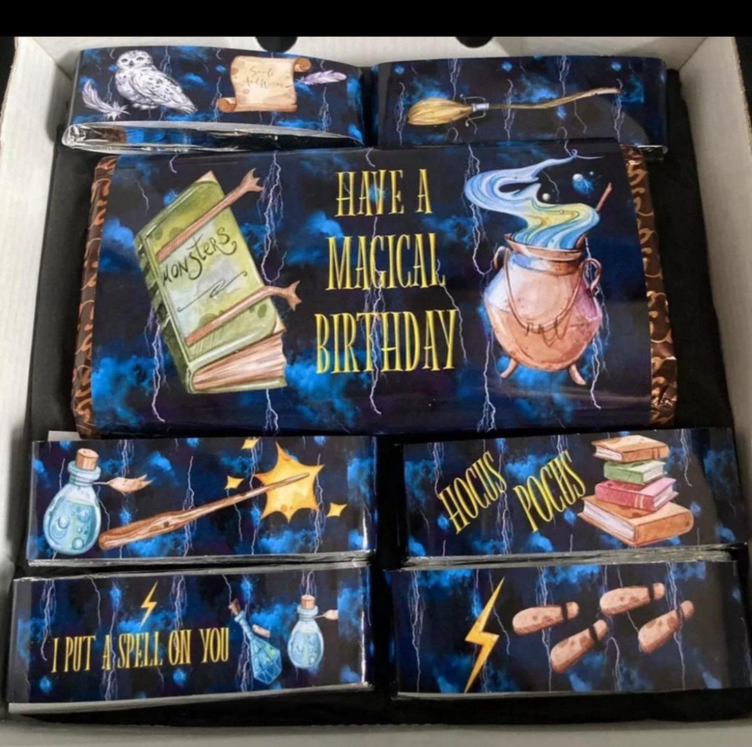 Wizard Chocolate Gift Box/hamper.gift for Him or Her Choice of Branded ...