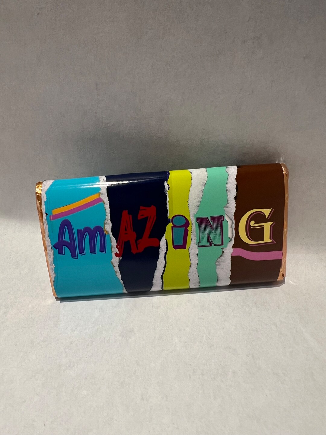 AMAZING, Chocolate Bar & Wrapper.gift for Him or Her.choice of Branded ...