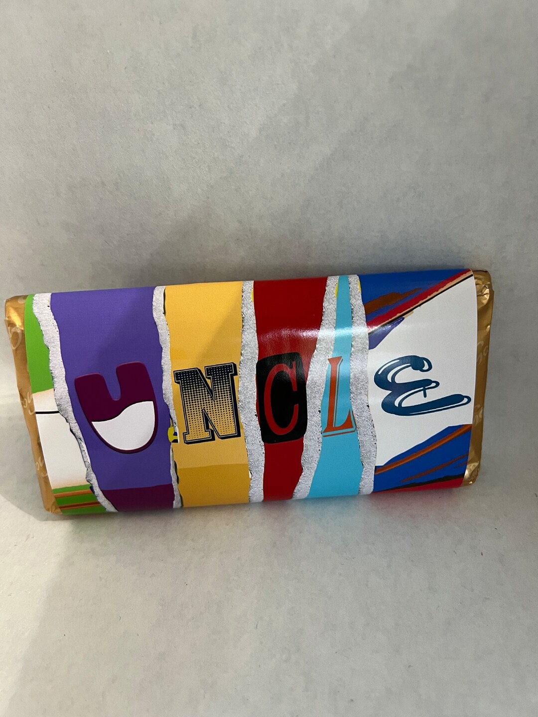 Uncle Chocolate Bar & Wrapper.gift for Her.choice of Branded Chocolate ...