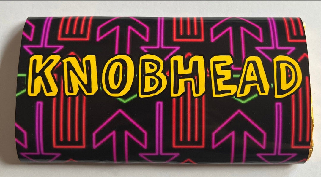 Knobhead Chocolate Bar: Rude Joke Gift - Etsy