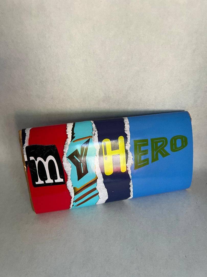 My Hero Chocolate Bar Wrapper - Digital Download JPEG Print at Home - Etsy