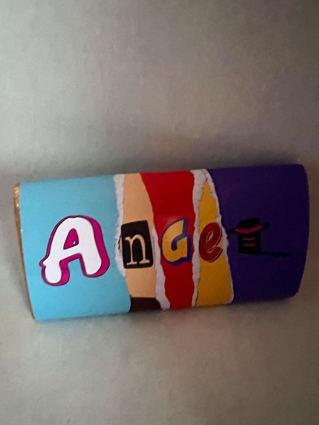 Angel, Christmas Chocolate Bar & Wrapper. Gift for Him or Her. Choice ...