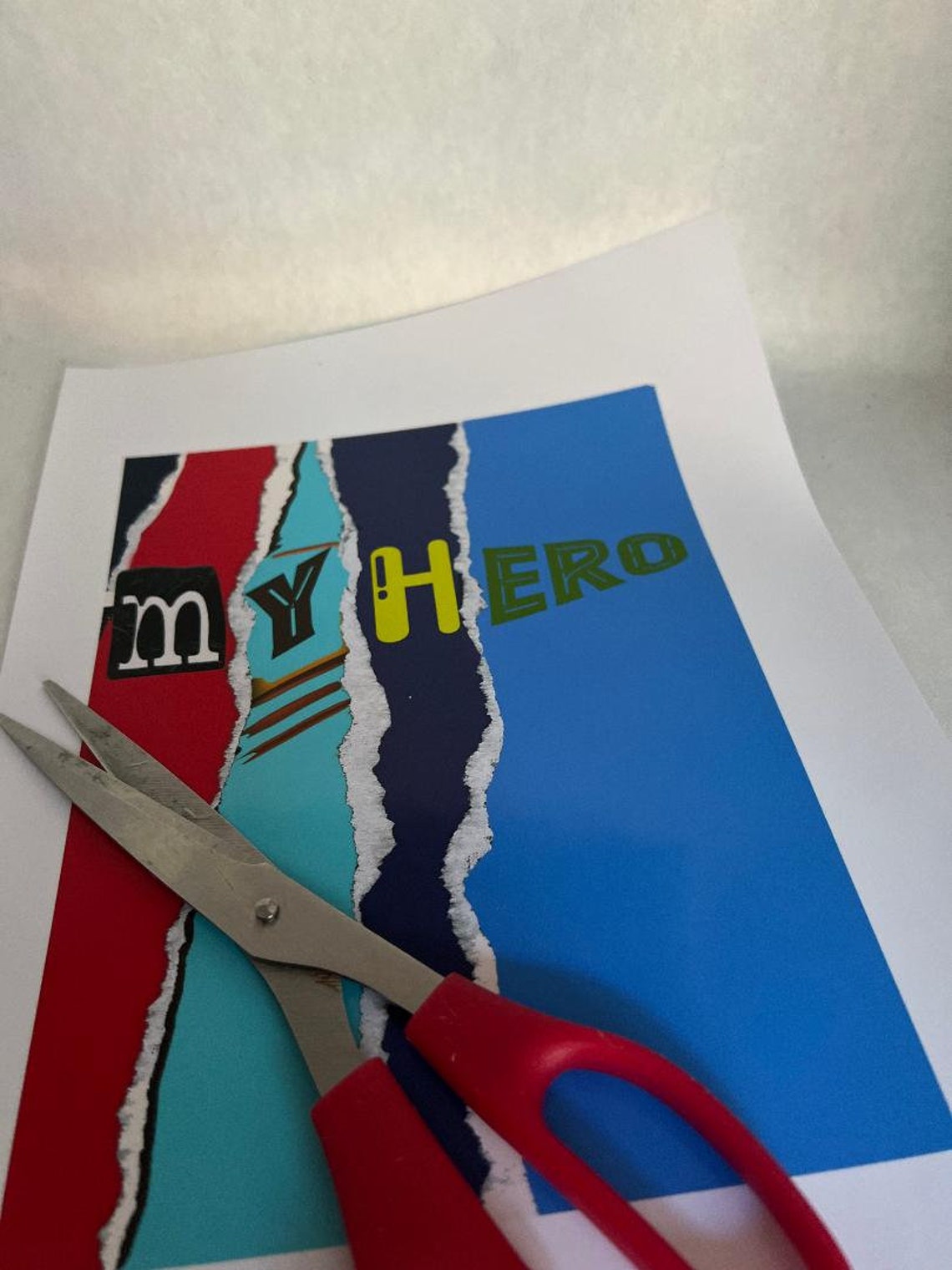 My Hero Chocolate Bar Wrapper - Digital Download JPEG Print at Home - Etsy