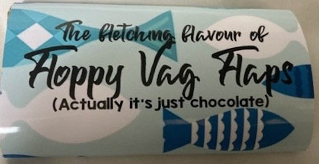 Floppy Vag Flaps Chocolate Bar: Funny Joke Gift - Etsy