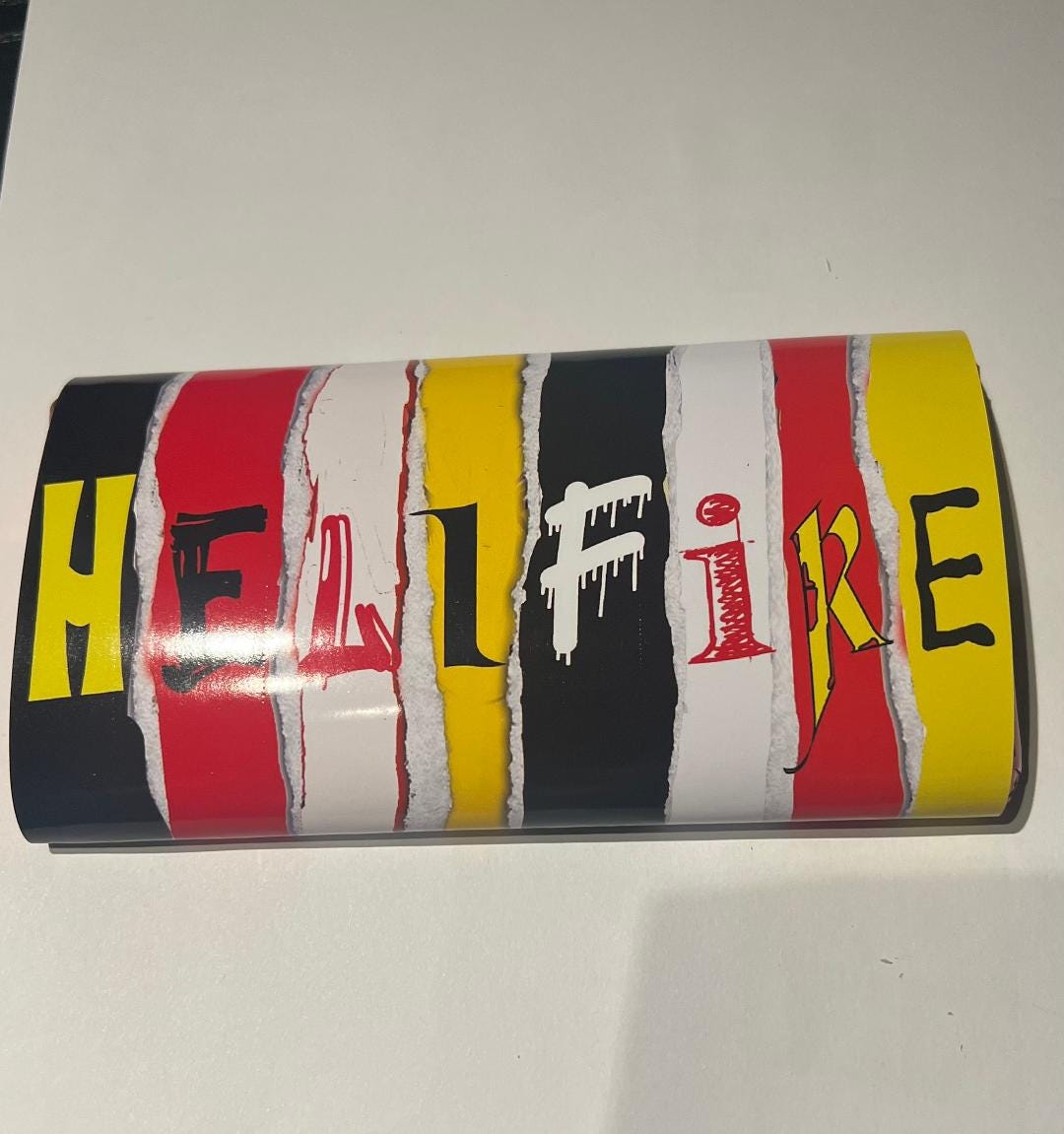Hellfire Chocolate Bar Wrapper - Instant Download Print at Home - Jpeg ...