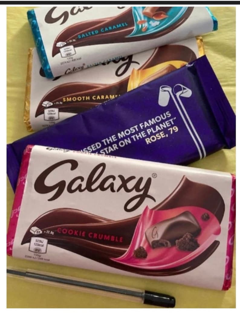 Teacher Thank You, Chocolate Bar & Wrapper. Gift for Him or Her. Choice ...