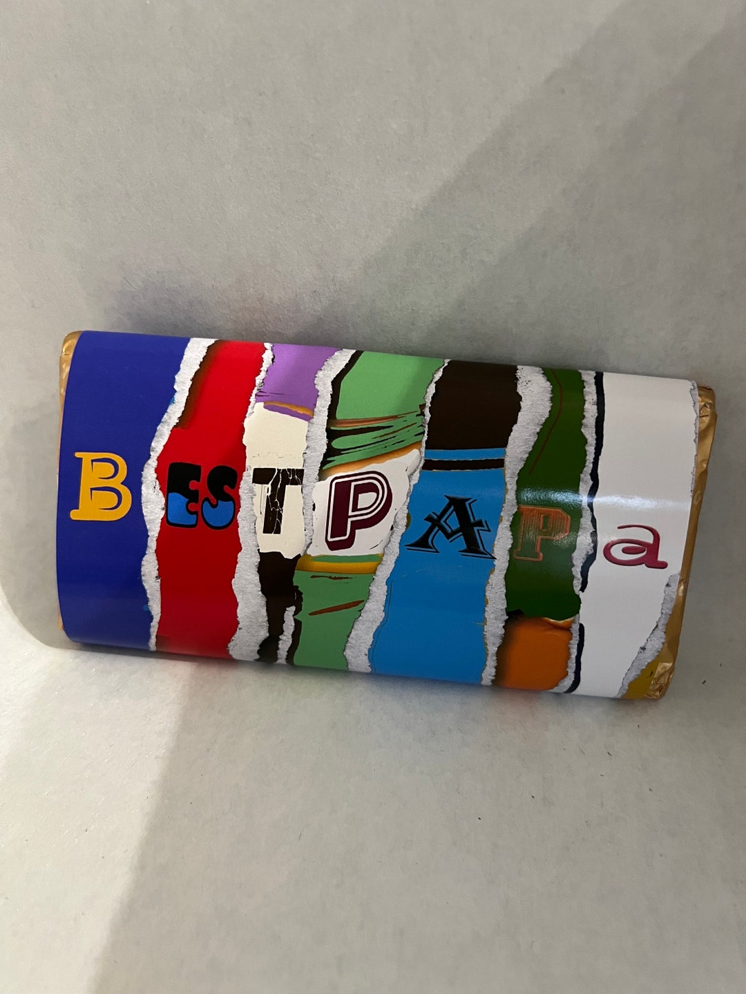 Best Papa Chocolate Bar & Wrapper. Gift for Him or Her.choice of ...