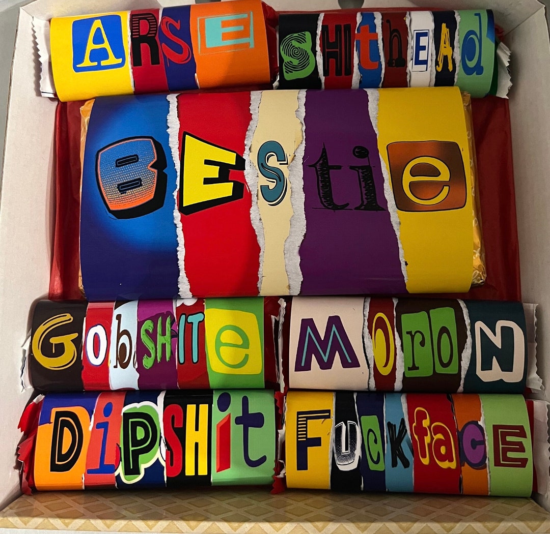 Rude Bestie Chocolate Gift Box: Funny Novelty Hamper - Etsy