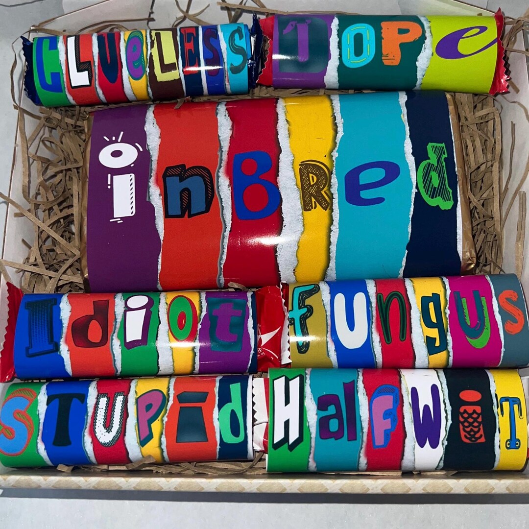 Inbred, Rude, Funny, Joke Gift Box. Chocolate Hamper.gift for Him or ...