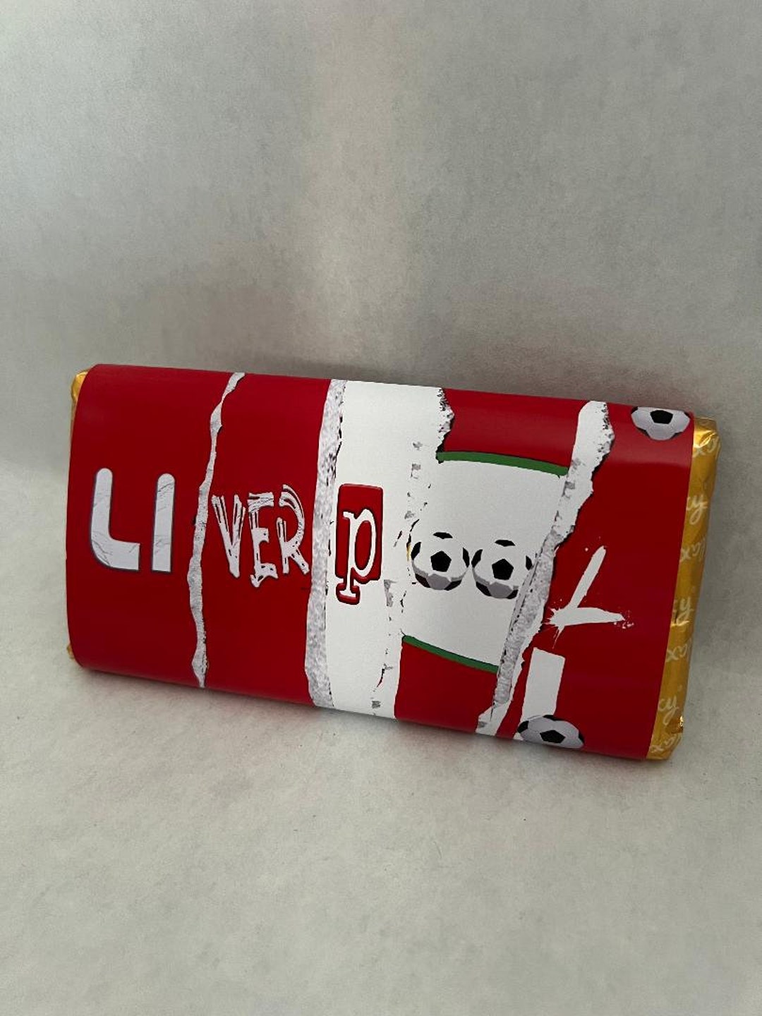 Liverpool Football, Chocolate Bar & Wrapper. Gift for Him or Her.for ...