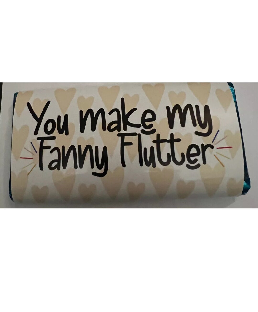 Fanny Flutter Chocolate Bar & Wrapper. Gift for Her.choice of Branded ...