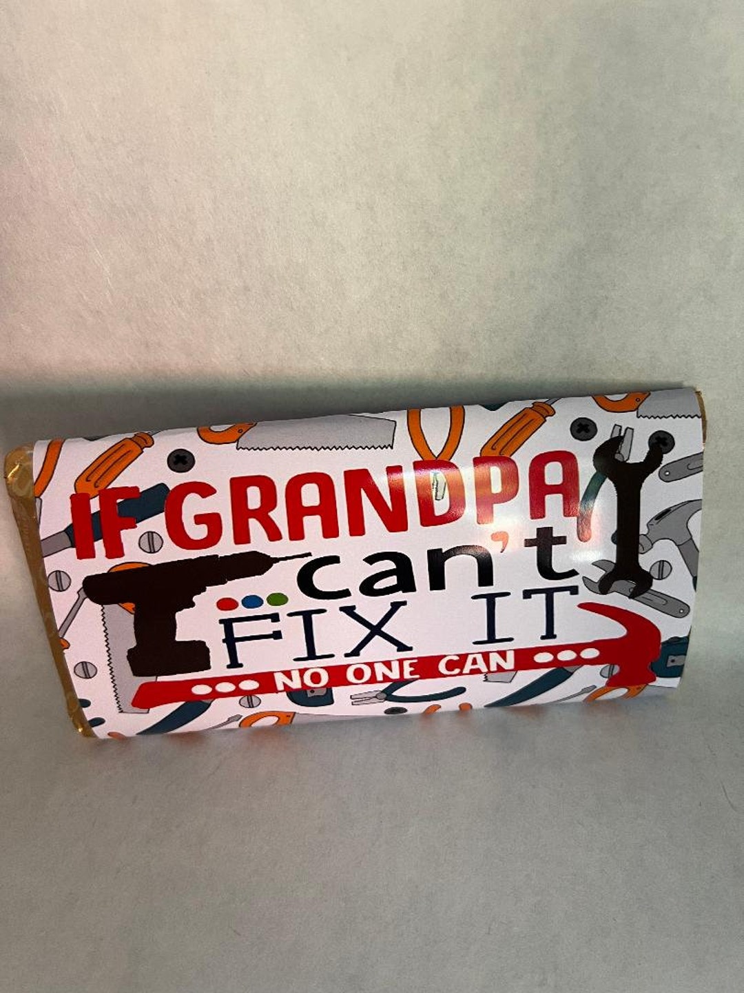 Grandad Fix It, Grandparents Day Chocolate Bar Wrapper - Digital ...