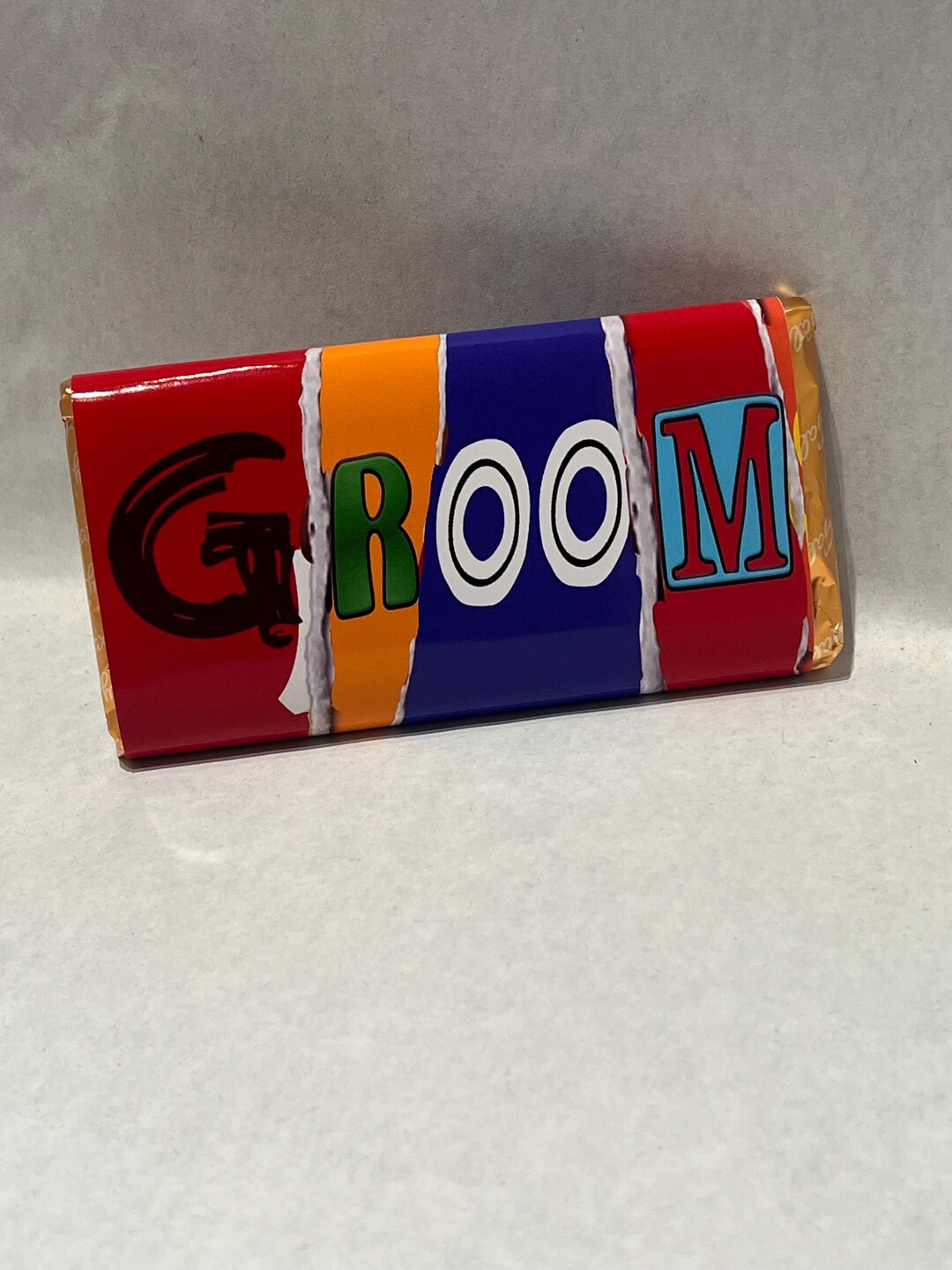 Groom Chocolate Bar Gift: Wedding Favor - Etsy