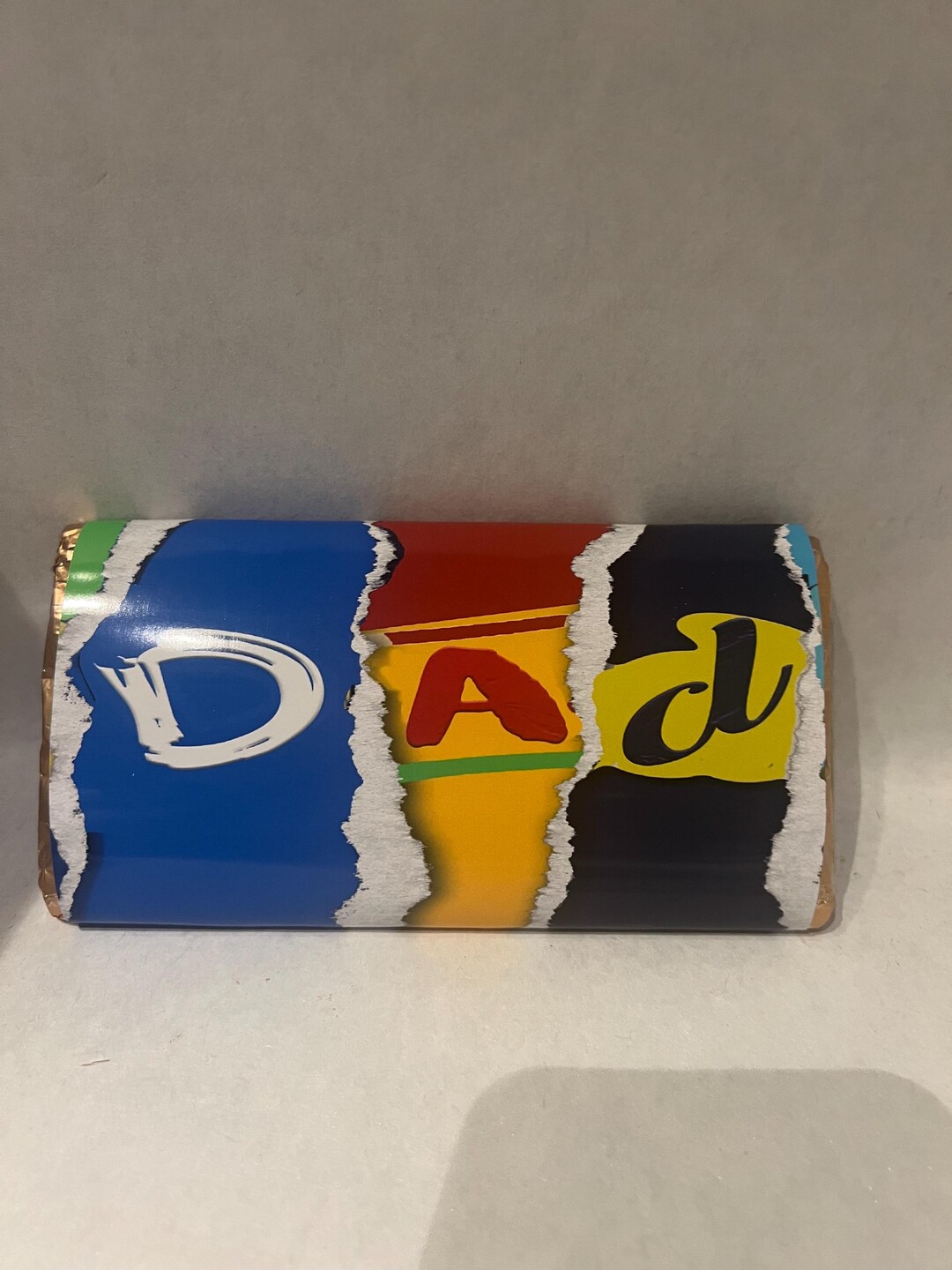 DAD, Daddy, Papa Chocolate Bar & Wrapper. Gift for Him or Her.choice of ...