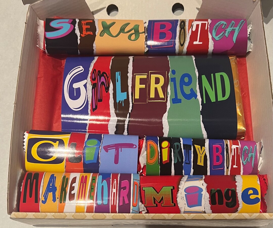 Girlfriend Rude Chocolate Gift Box: Funny Adult Humor Hamper - Etsy