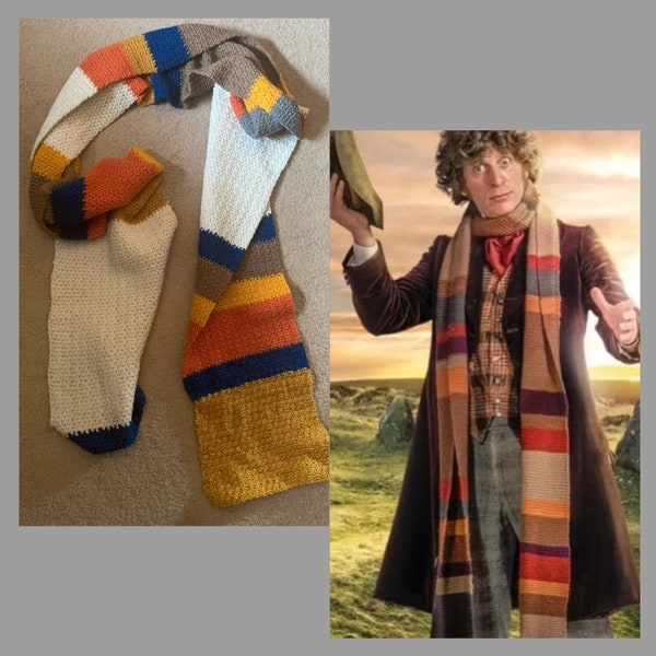 Doctor Who Scarf - Etsy