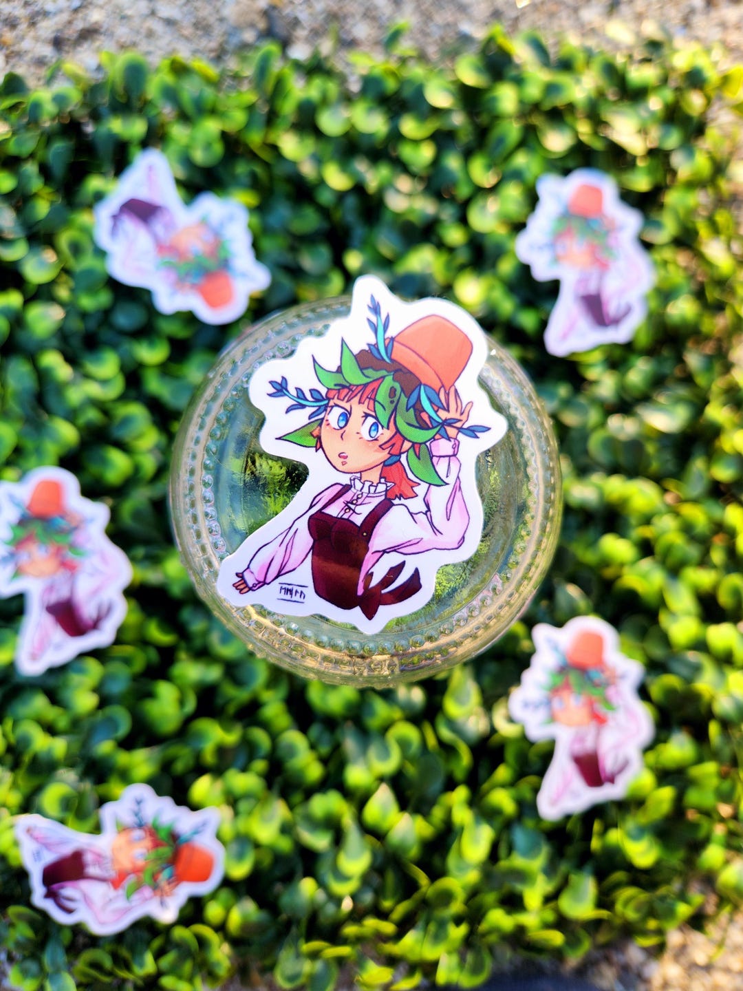 Flower Pot Girl - Etsy