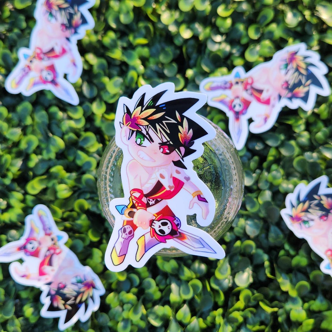 Zagreus Chibi Sticker | Hades Game - Etsy