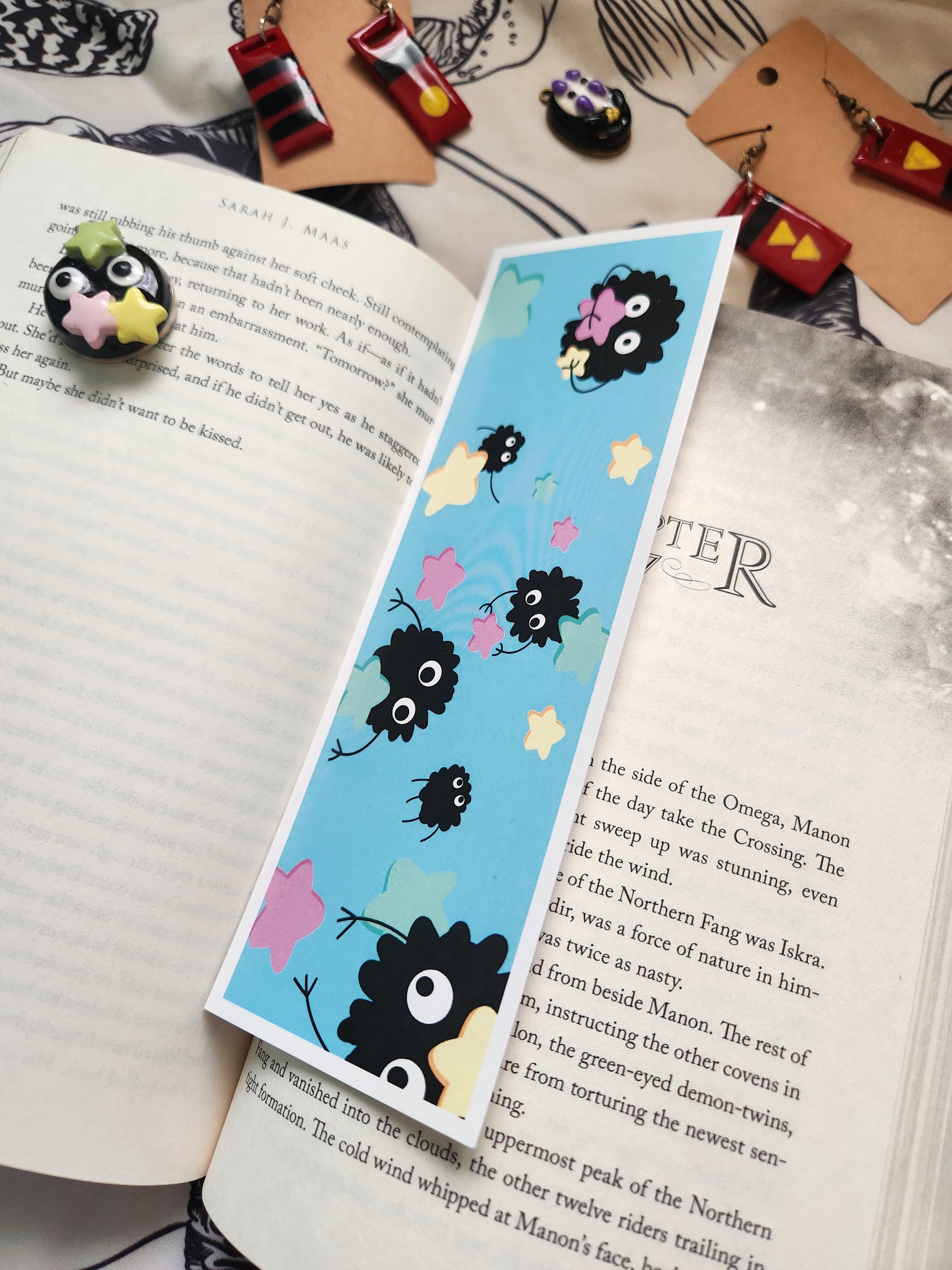 Soot Sprite Bookmark Ghibli Book Accessory Gift - Etsy