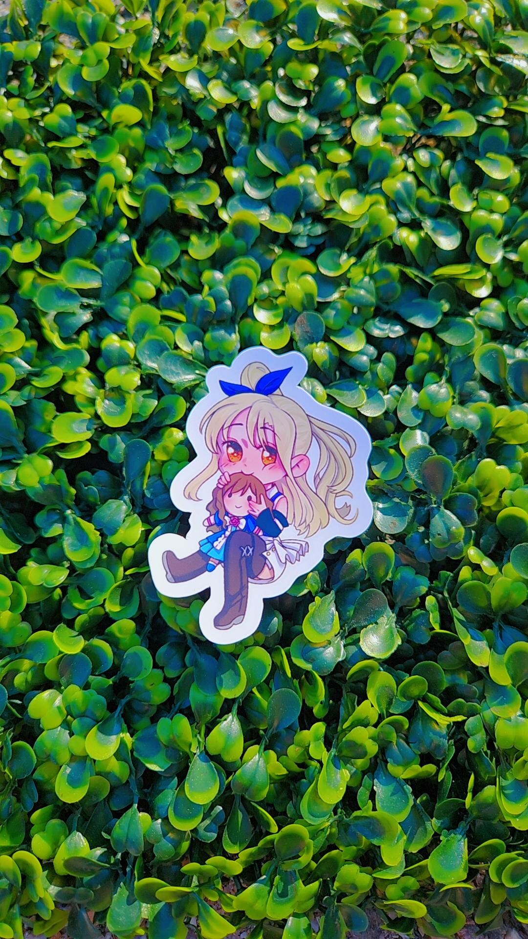 Lucy Heartfelia Sticker | Chibi | Fairy Tail Anime Inspired - Etsy