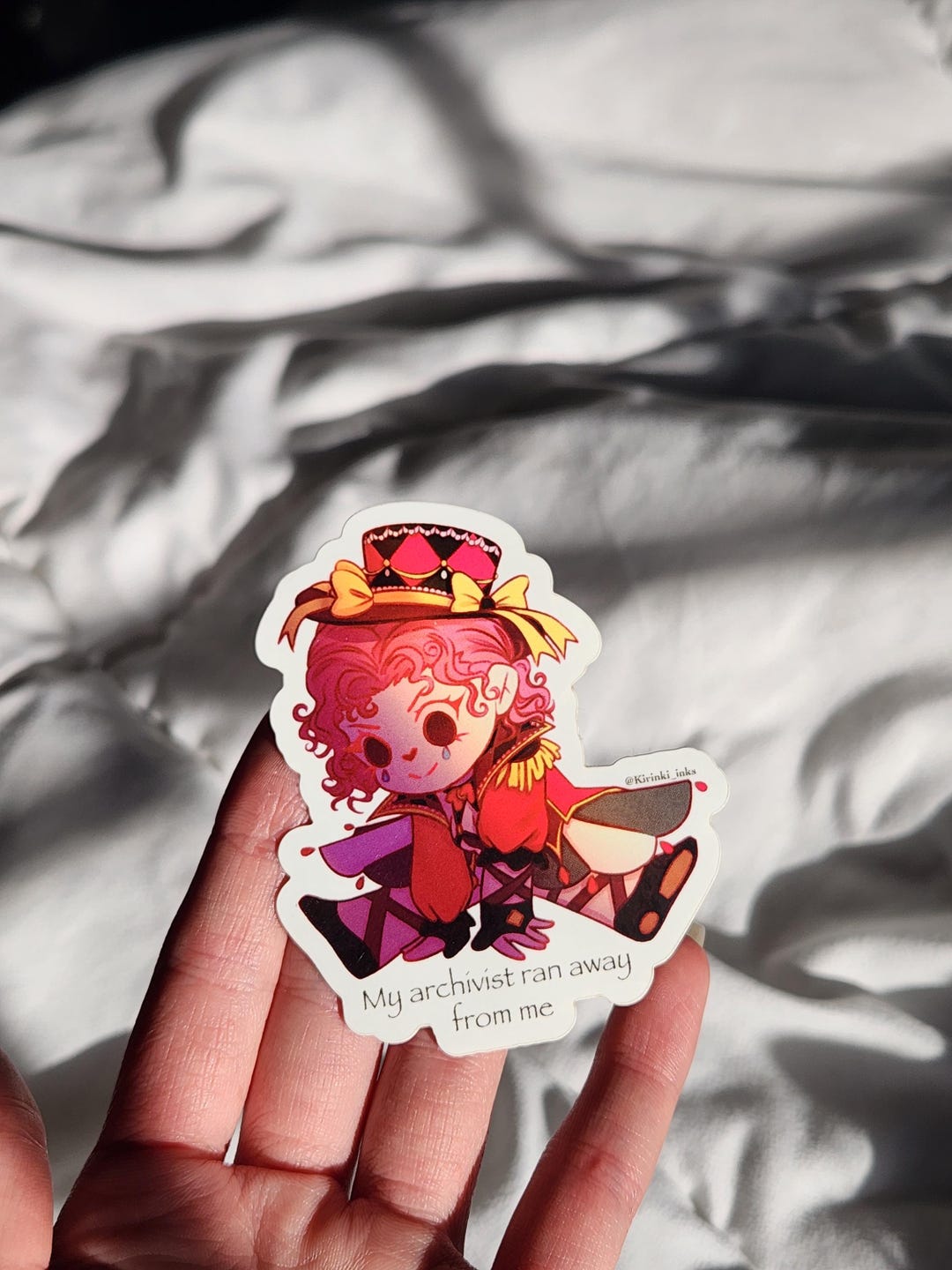 Nikola TMA Sticker | My Archivist Ran Away From Me - Etsy UK