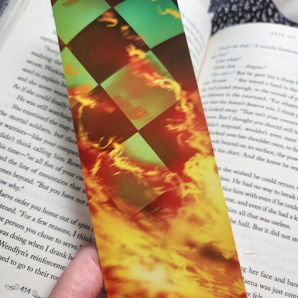 Demon Slayer Bookmark - Etsy