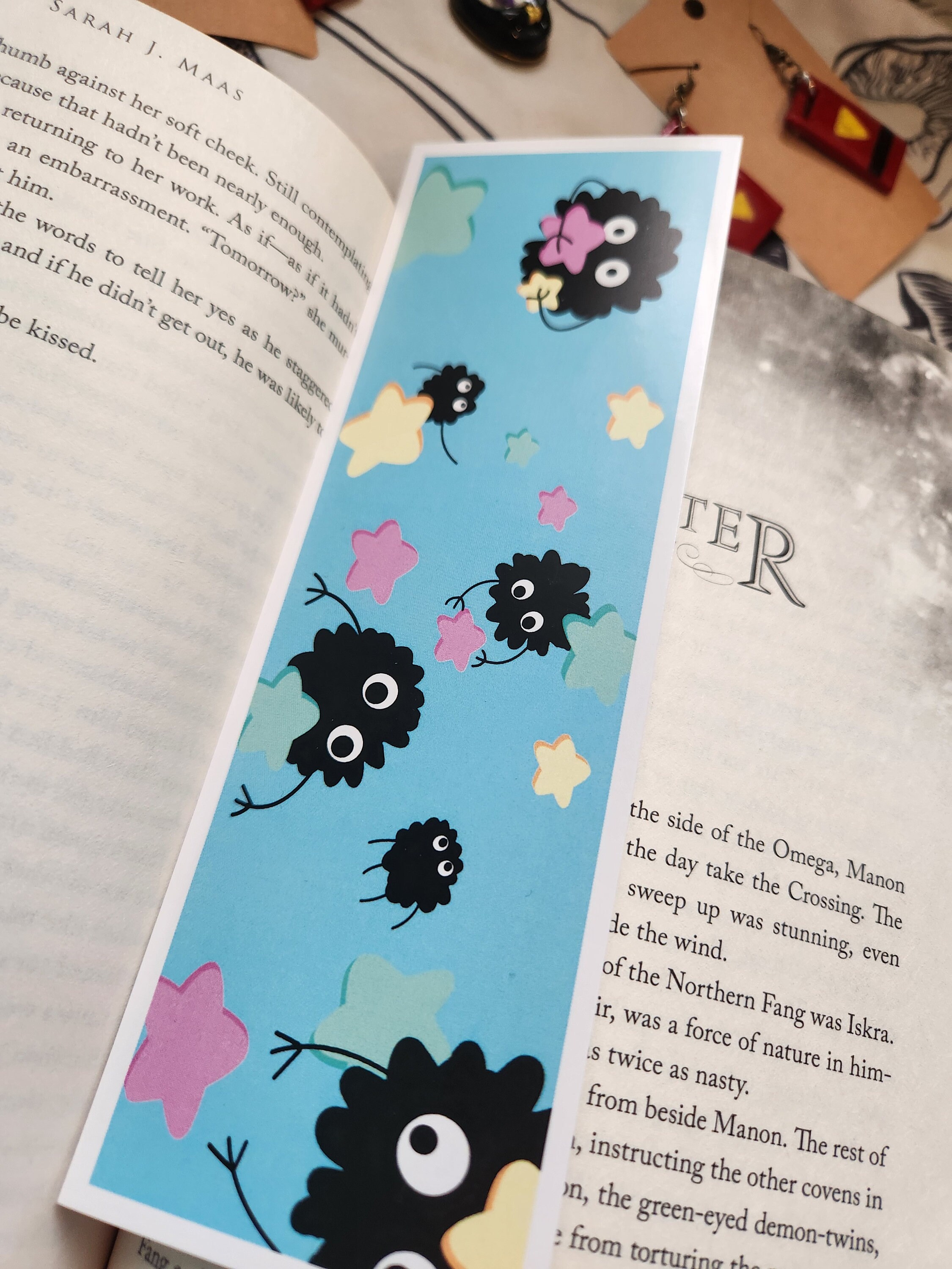 Soot Sprite Bookmark Ghibli Book Accessory Gift - Etsy