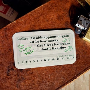 Archivist Kidnapping Punch Card | the Magnus Archives | Bookmark | Mini ...