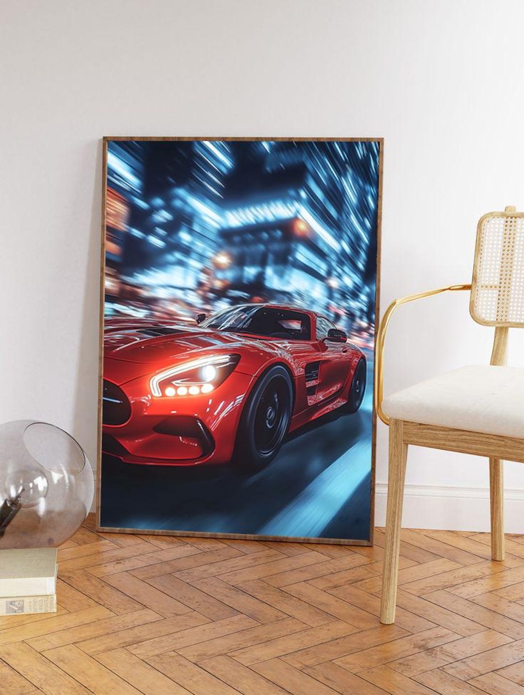 Car Poster, Sports Car Art, Luxury Car Print, Supercar Wall Art ...