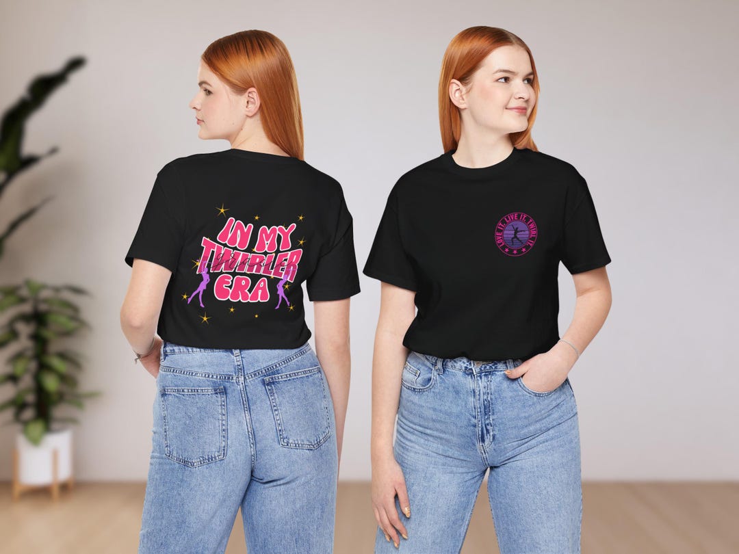 Custom Baton Twirling Shirt for Girls, Personalized T-shirts for Teens ...