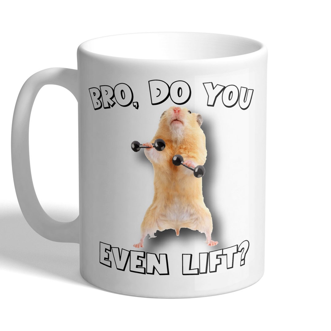 Bro, Do You Even Lift - Gym, Swole Hamster Mug - Etsy UK