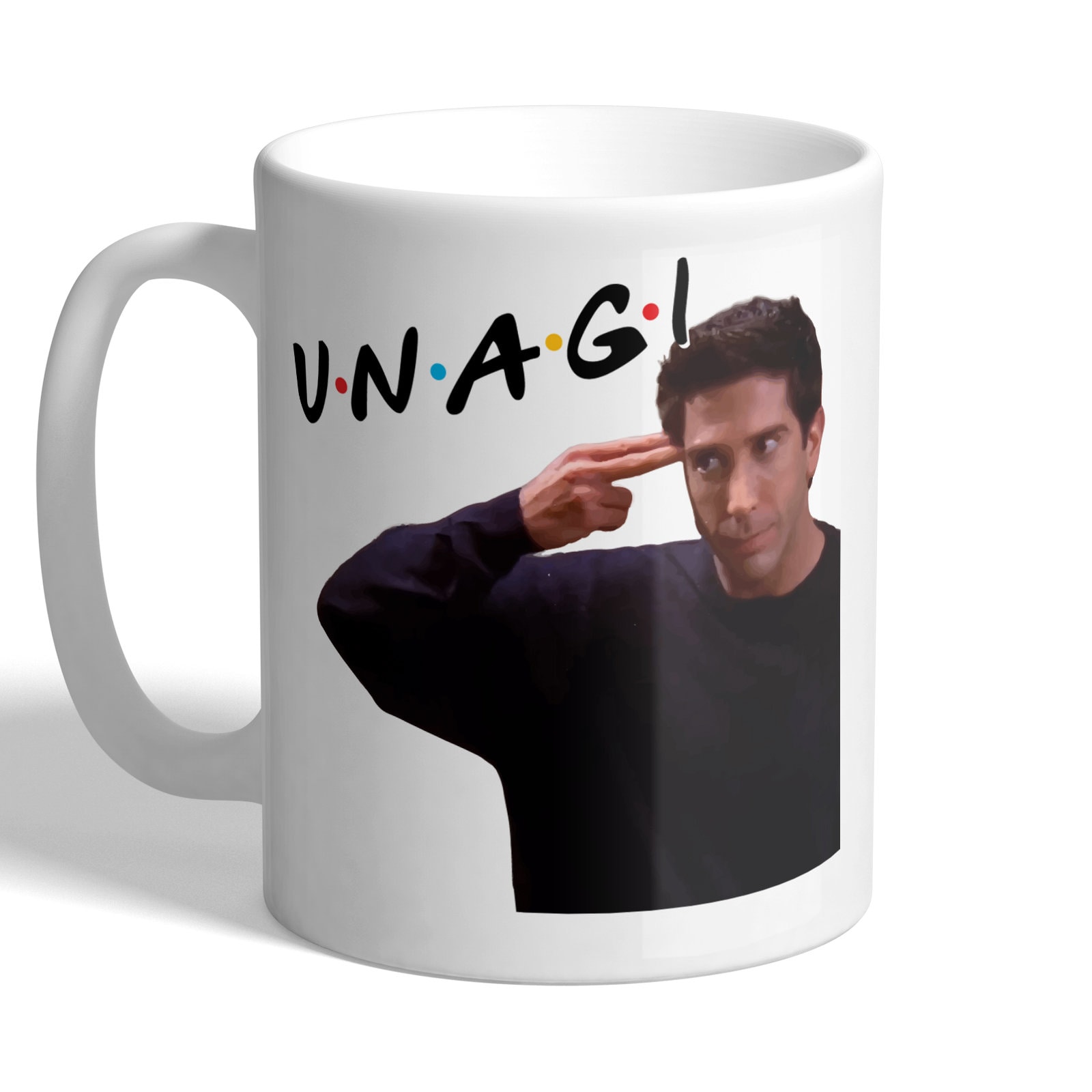 Unagi Ross Geller David Schwimmer Friends Funny TV Mug - Etsy