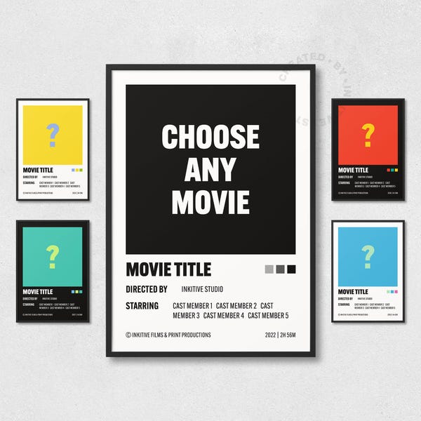 Movie Decor - Etsy