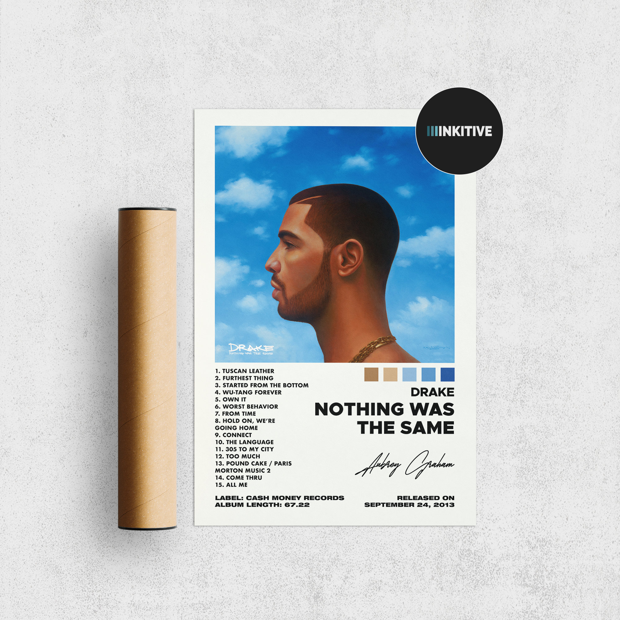 Nothing Was The Same Cover Art Without Drake