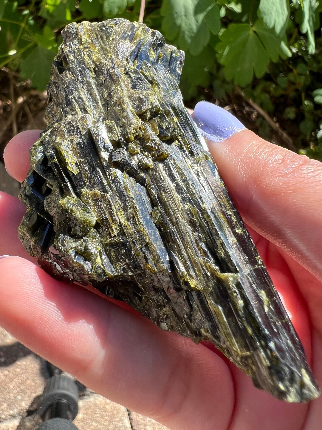 Gemmy Epidote Cluster Specimen | Madagascar - Etsy