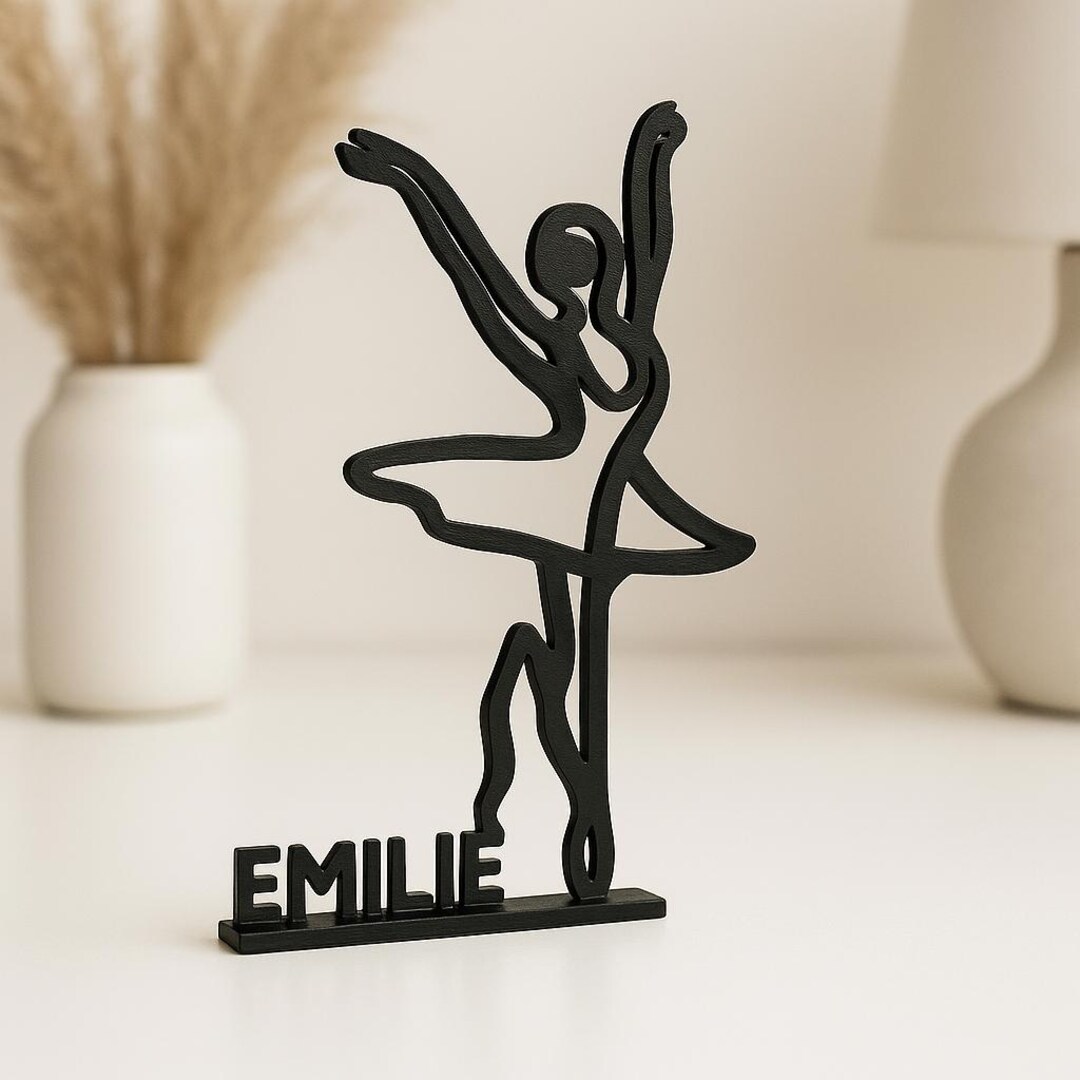 Personalized Dancer Gift Idea Dancer Theme Statuette for Interior ...