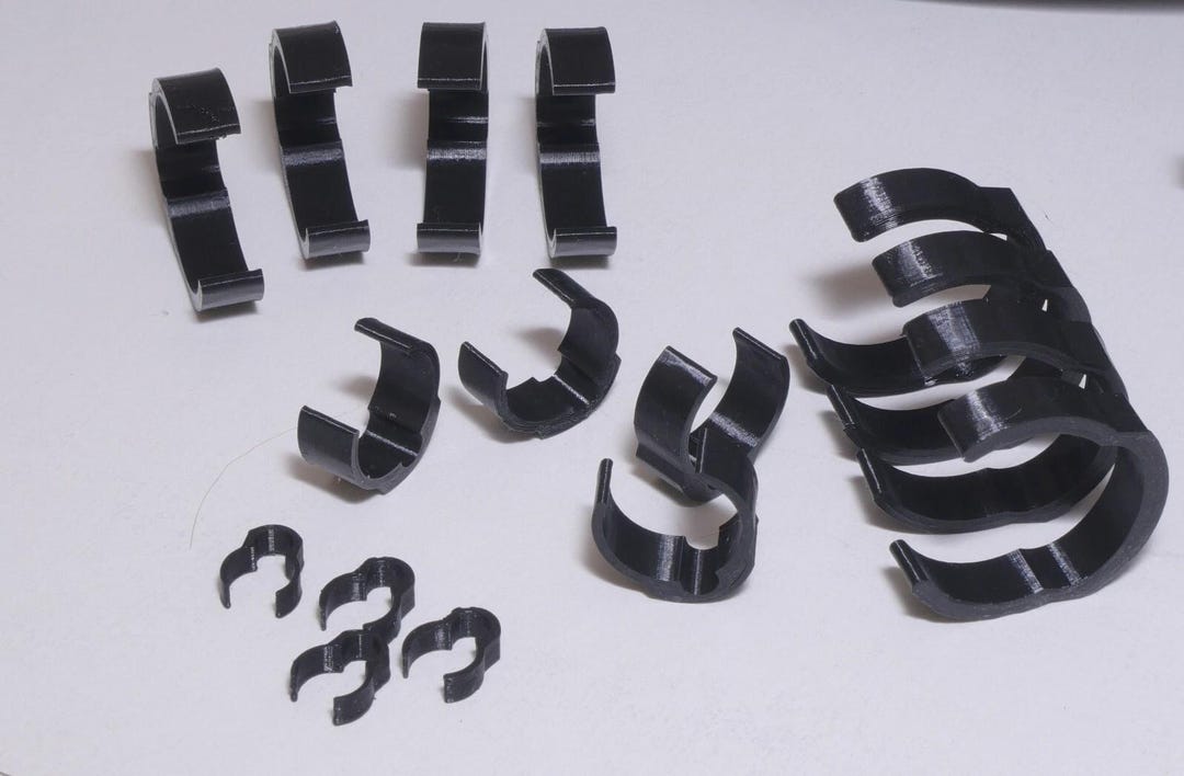 3D Printed Drum Cable Clips: 1.5 Inch Rack Organizer (16-piece Kit) - Etsy