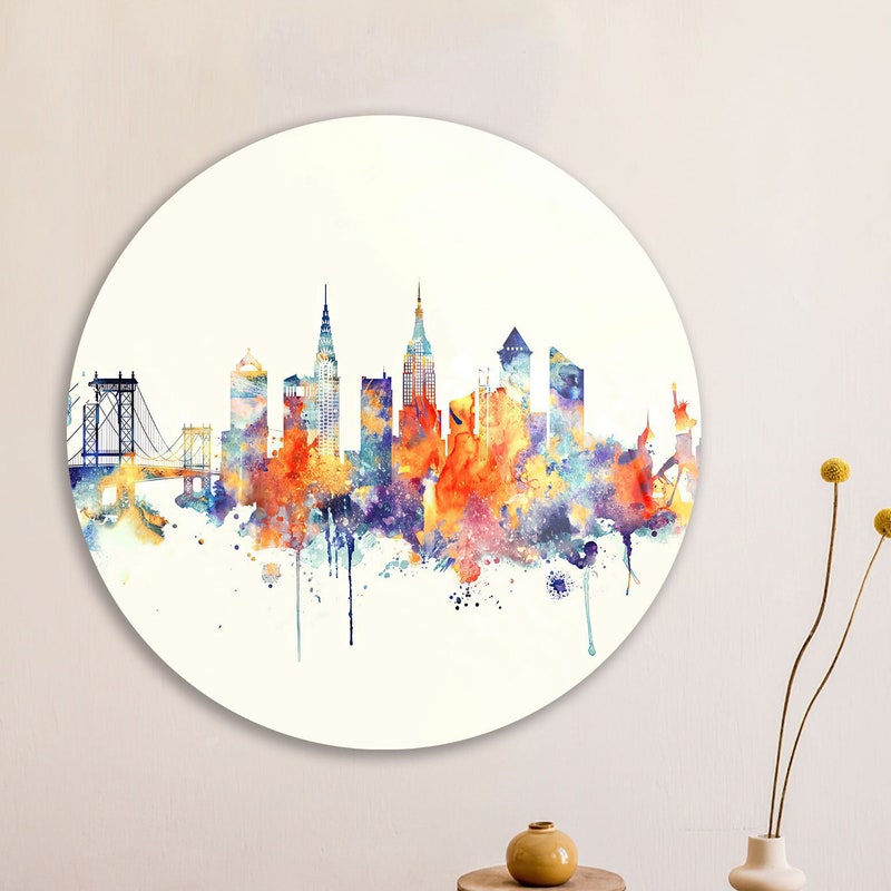 Cityscape Art - Etsy
