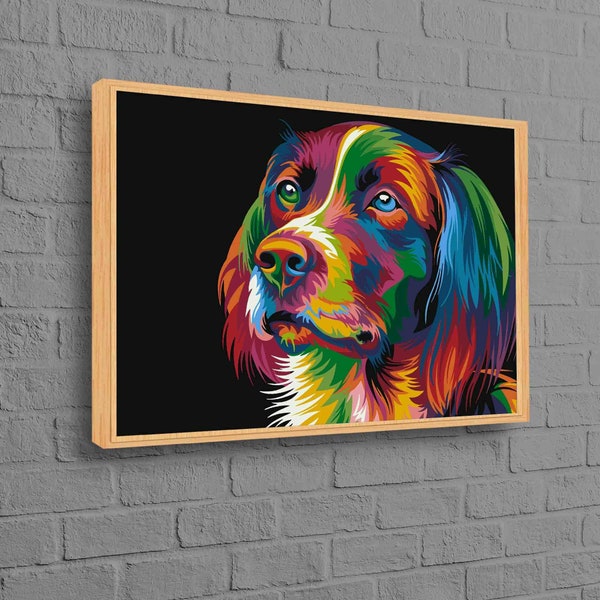Abstract Dog Art - Etsy