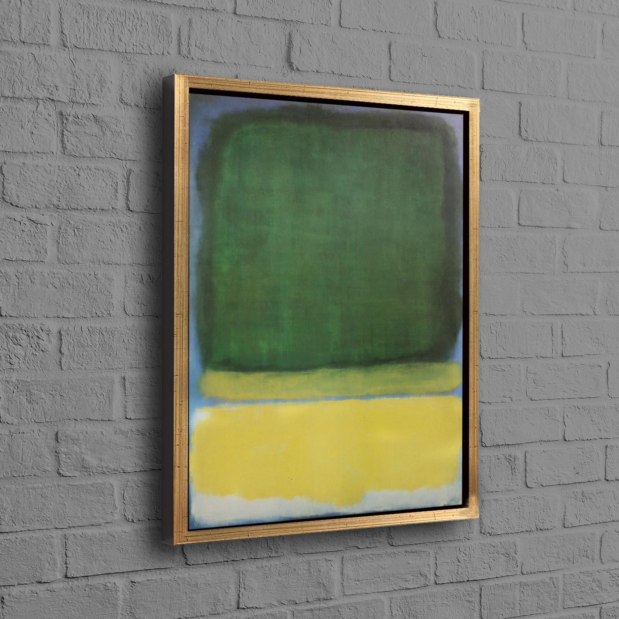 Mark Rothko Artwork, Gifts, Green Art Canvas, Large Canvas, Abstract ...