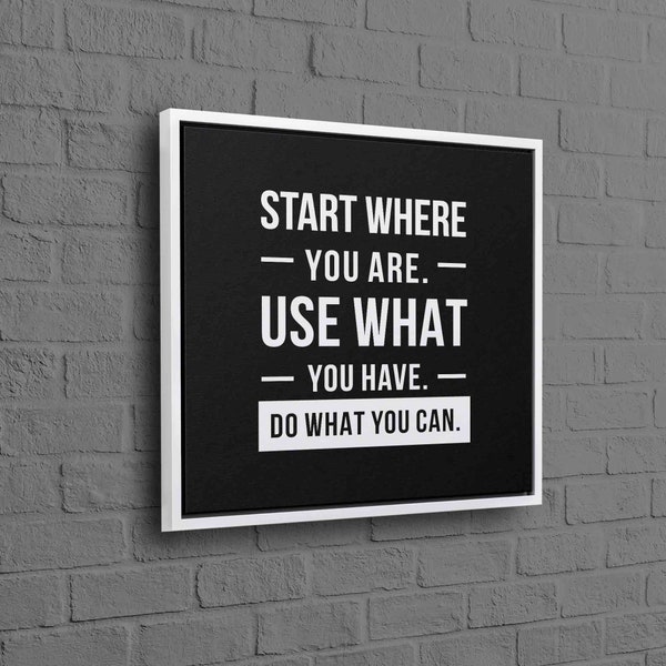 Start Where You Are - Etsy