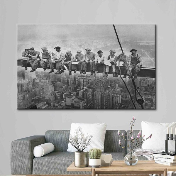 Lunch Atop a Skyscraper - Etsy