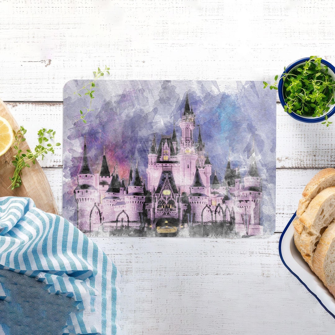 Modern Cutting Board, Cinderella Castle Serving Board, Disney Serving ...