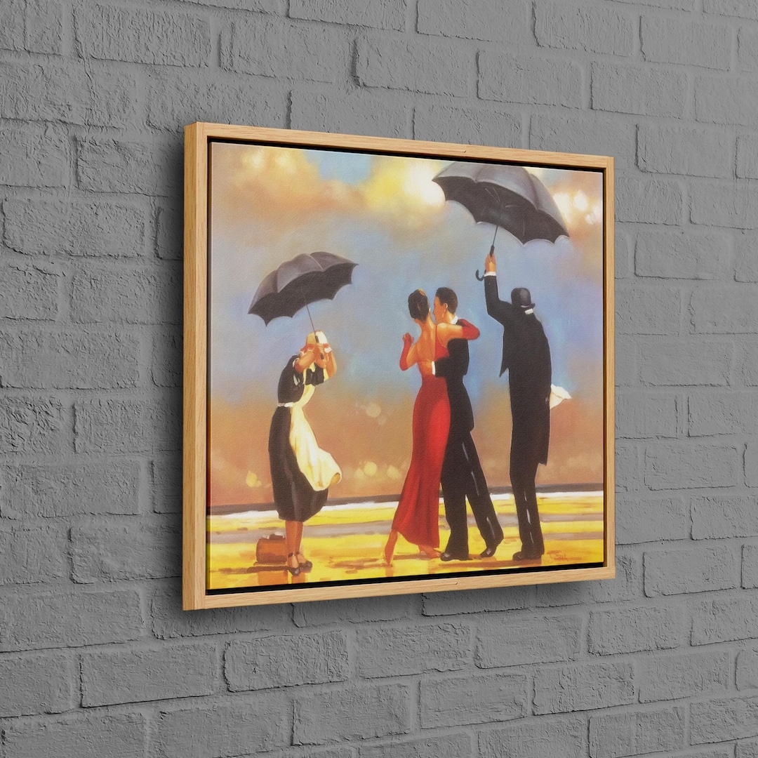 The Singing Butler 3D Canvas, Jack Vettriano Artwork, Gift for ...