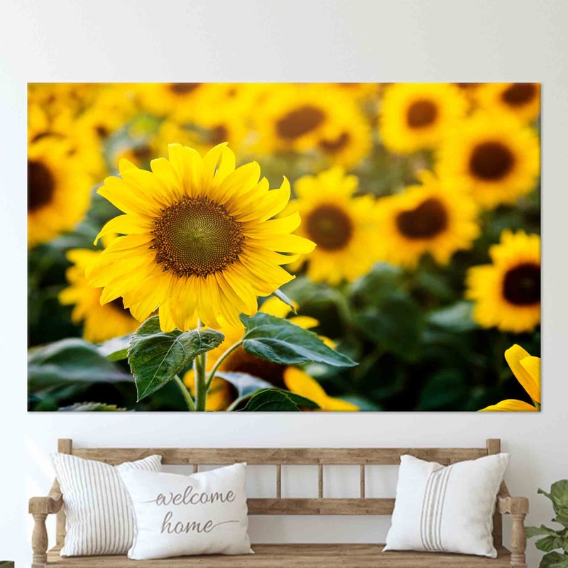 Sunflower Wall Decor - Etsy