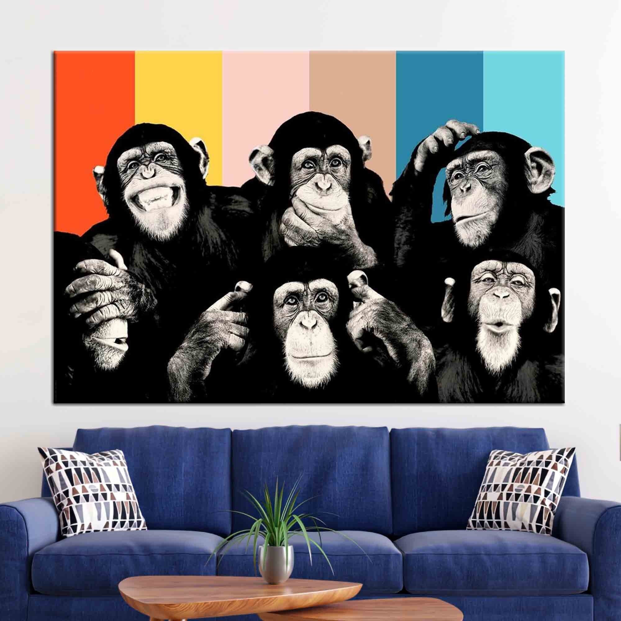 Thinking Monkey Art