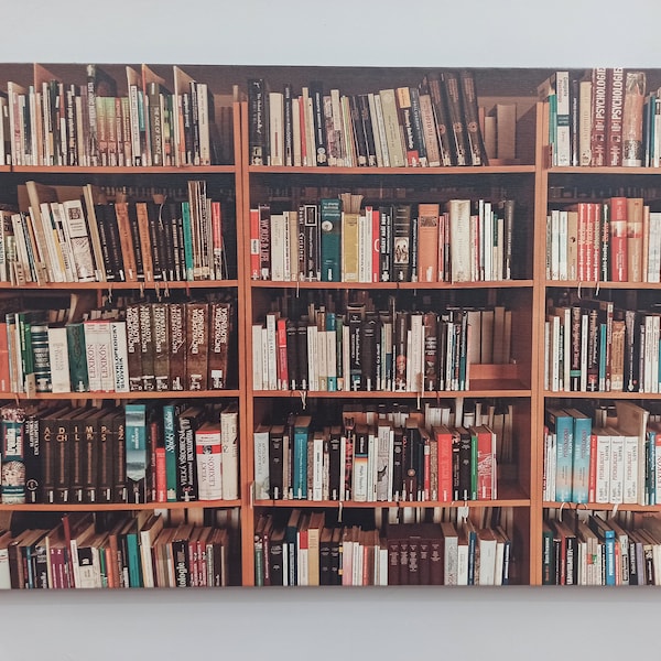 Library Art - Etsy