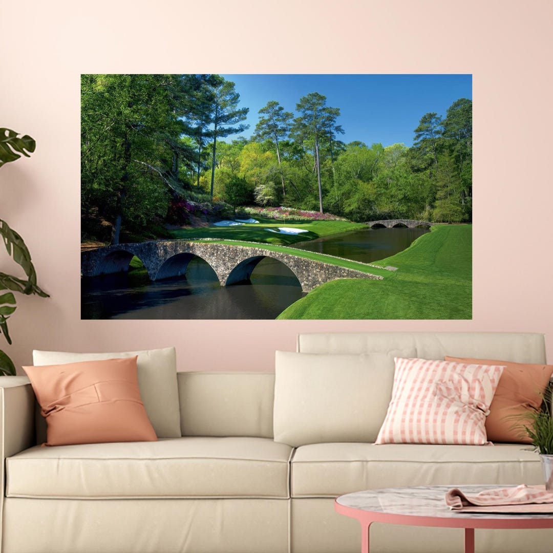 Augusta National Golf Course Wall Decor, View Wall Art, Golf Wall ...
