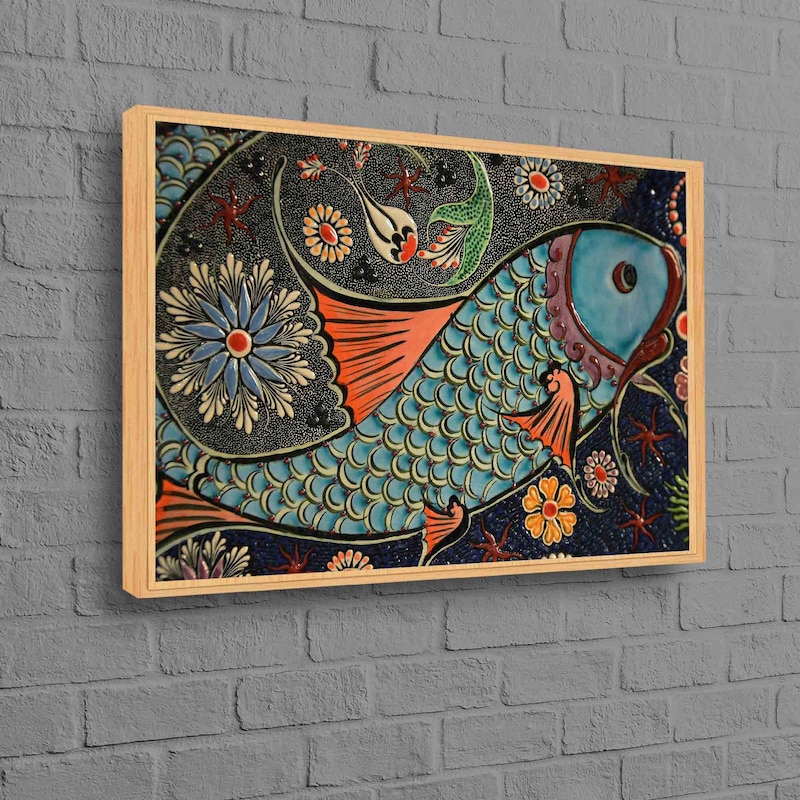 Ceramic Fish Wall Art - Etsy