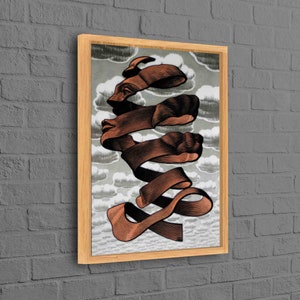 Rind by MC Escher, Maurits Cornelis Escher Canvas Art, Escher Printed ...